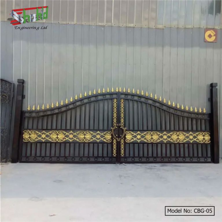 Iron Main Gate Design For House | CBG-05 - Shahid Engineering Ltd