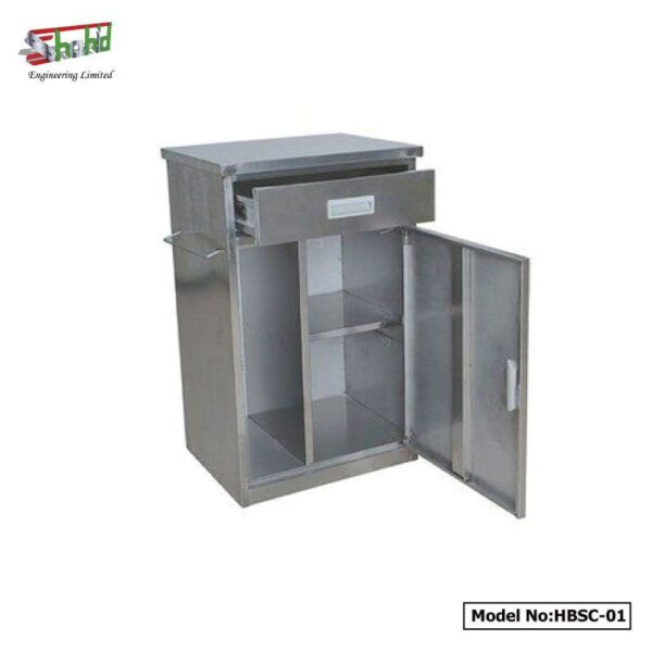 Bedside Cabinet with Drawer & Door For Hospital | HBSC-01 - Industrial ...