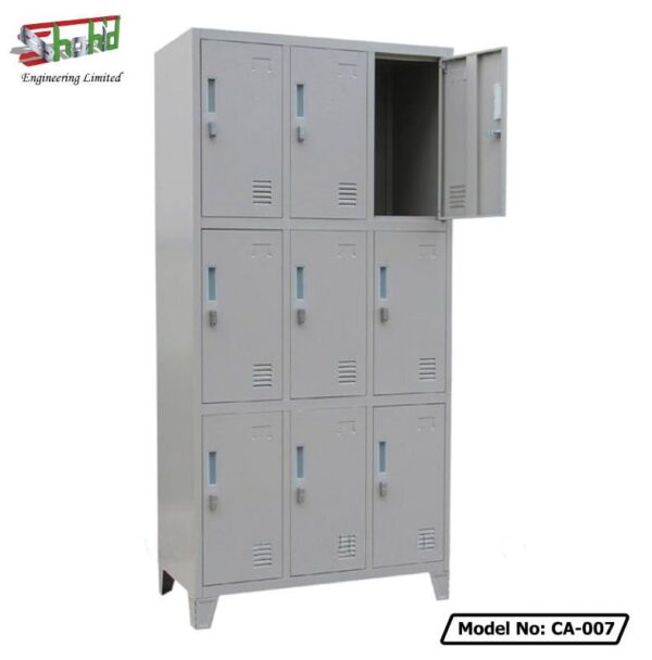 Heavy Duty 9 Door Uniform Locker Price In Bangladesh | CA-007 ...