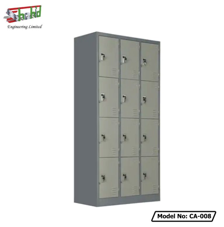 Heavy Duty Storage 15 Door Gym Lockers | CA-008 - Shahid Engineering Ltd