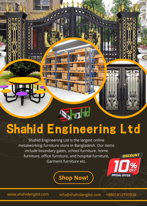 Largest Metalworking Furniture Shop In Bangladesh | shahidengltd