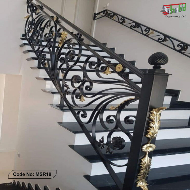 Custom Casting Stair Railing for Every Style | MSR10 - Shahid ...