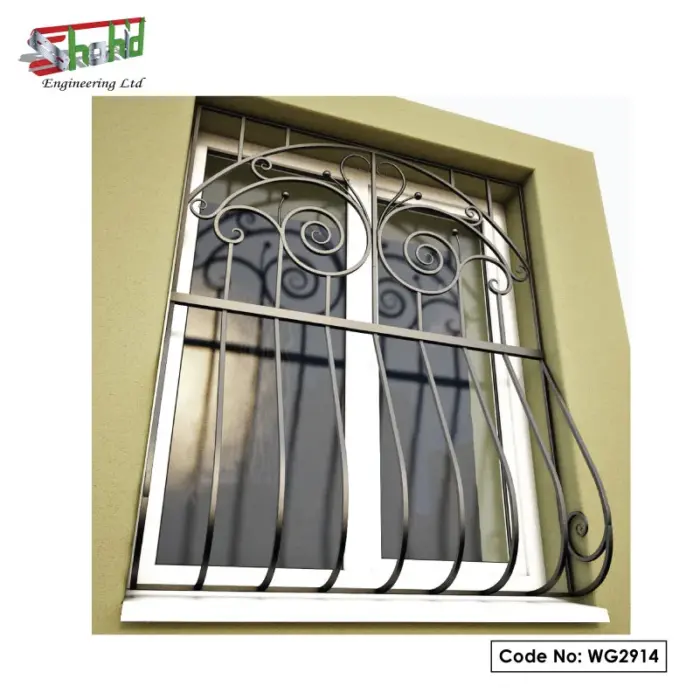 Heavy Duty Frame MS Window Grill for Safety | WG2914 - Shahid ...