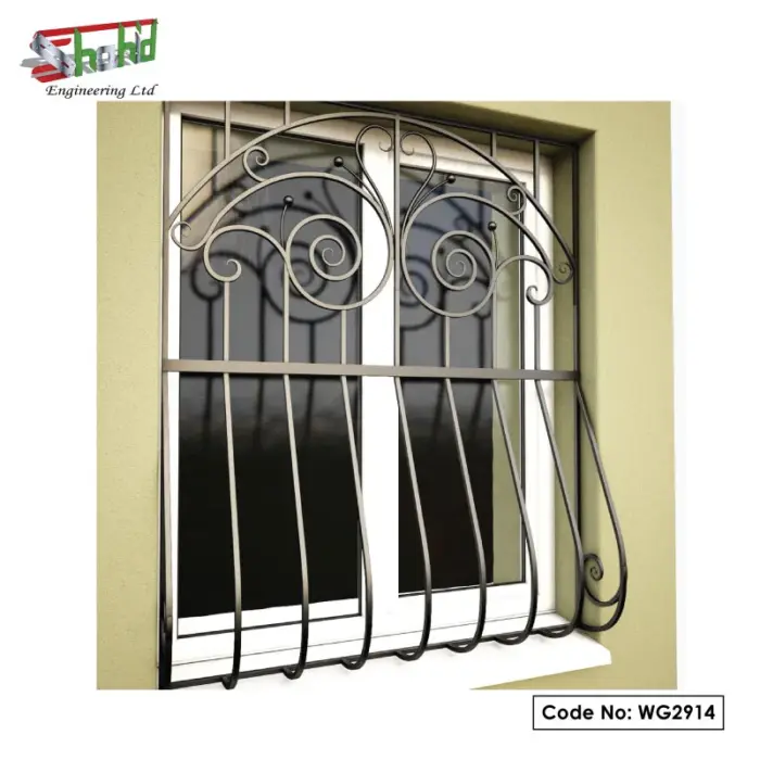 Heavy Duty Frame MS Window Grill for Safety | WG2914 - Shahid Engineering Ltd