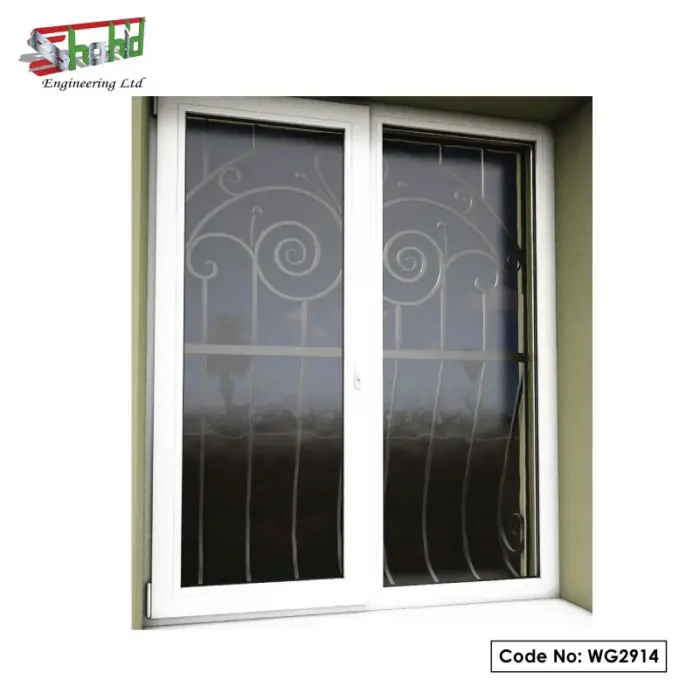 Heavy Duty Frame MS Window Grill for Safety | WG2914 - Shahid ...