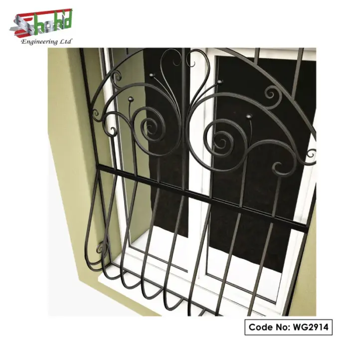 Heavy Duty Frame MS Window Grill for Safety | WG2914 - Shahid Engineering Ltd