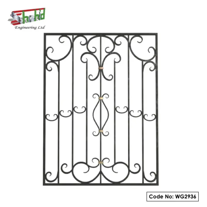 Weatherproof MS Window Grill | WG2936 - Shahid Engineering Ltd