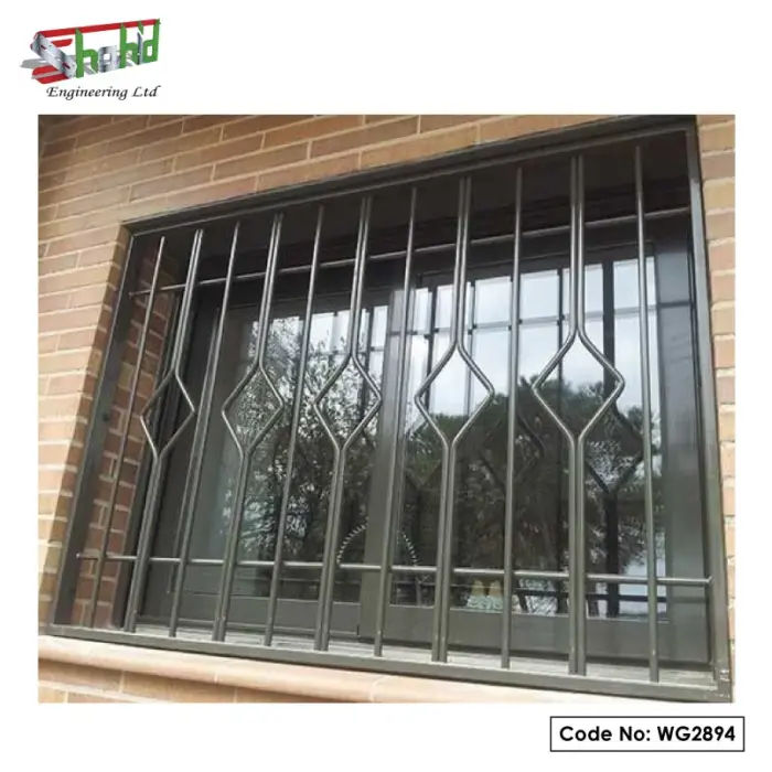 MS Window Grill Design Ideas 2025 | WG2894 - Shahid Engineering Ltd